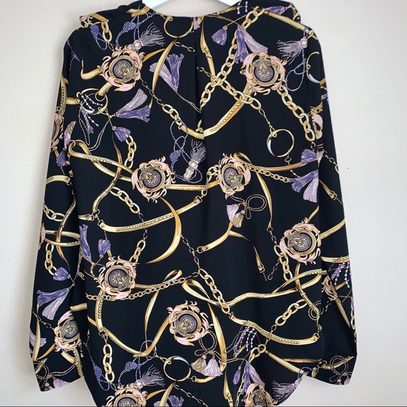 Ovi | Tops | Ovi Blouse With Designs | Poshmark
